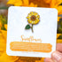 Sunflower Enamel Pin – Botanical Bright